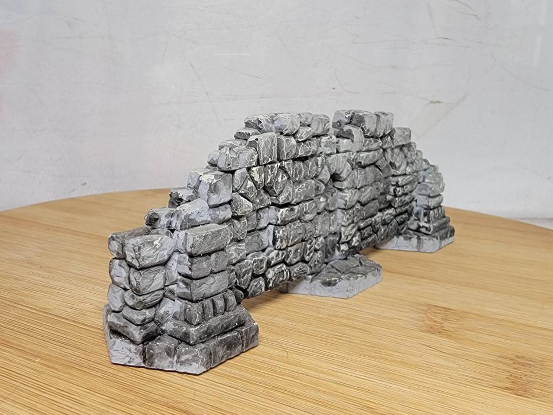 Single Cobblestone Wall With Windows - Etsy