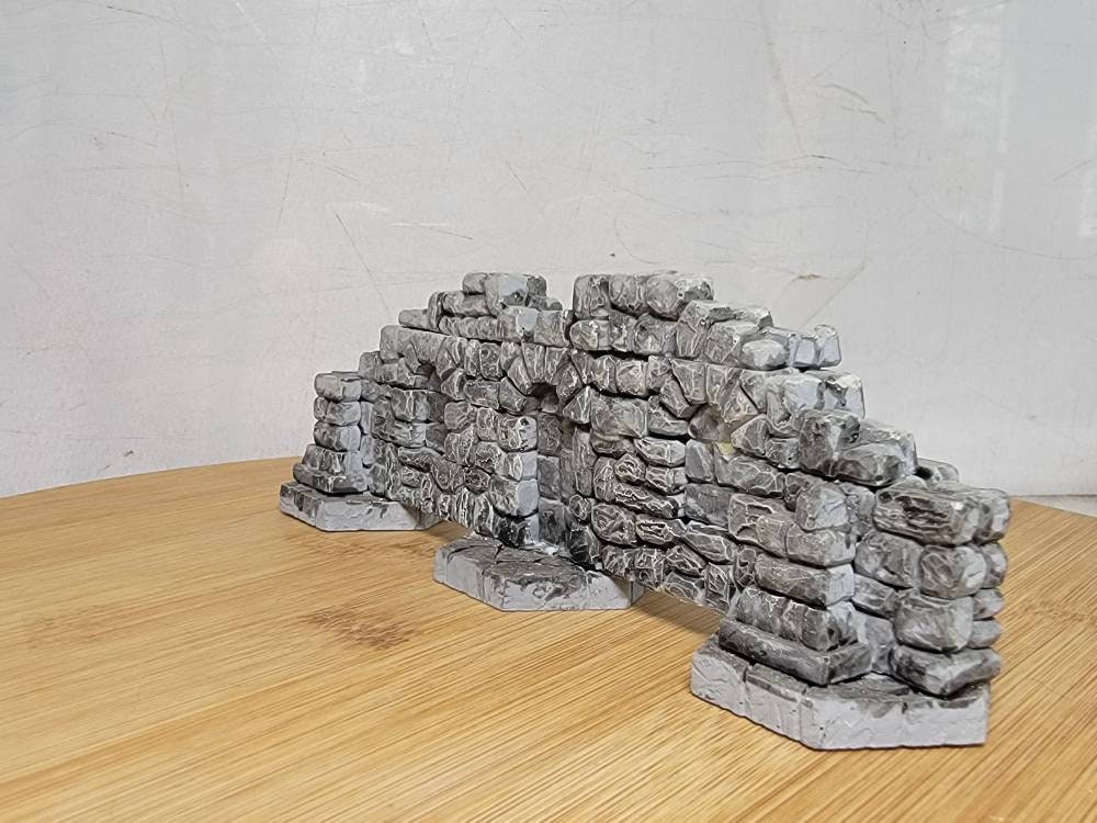 Single Cobblestone Wall With Windows - Etsy