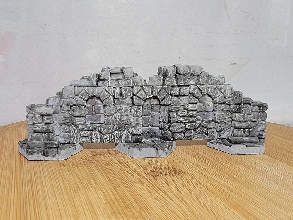 Single Cobblestone Wall With Windows - Etsy