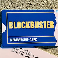 Blockbuster Membership Card - Etsy
