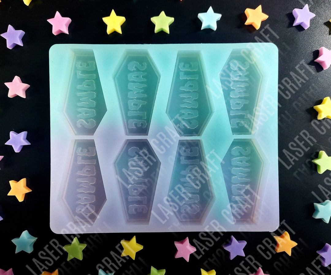 Coffin Sample 8 Cell Silicone Mould for Wax, Resin Etc - Etsy