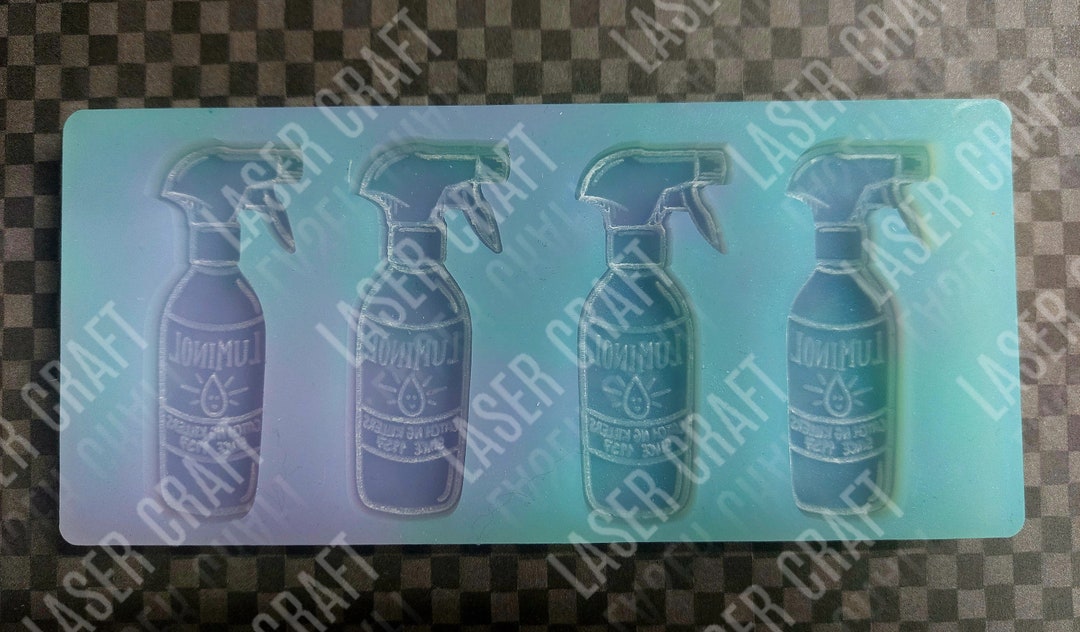 Luminol Bottle Silicone Mould for Resin 3mm Thick - Etsy