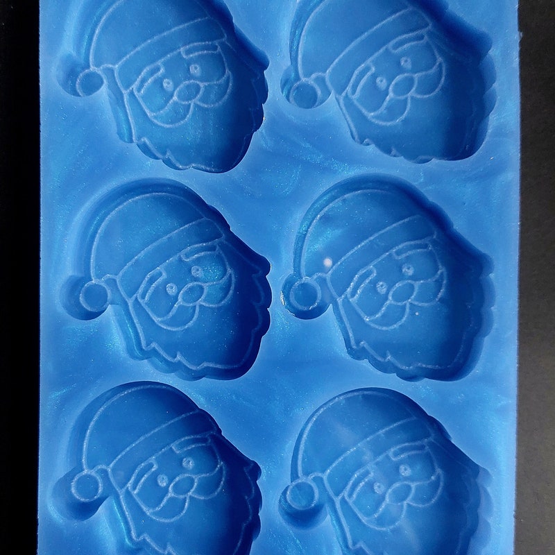 Silicone Santa Mold - Etsy