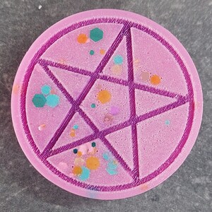 Pentagram 6 Cell Silicone Disc Mould for Wax Resin Soap Etc - Etsy