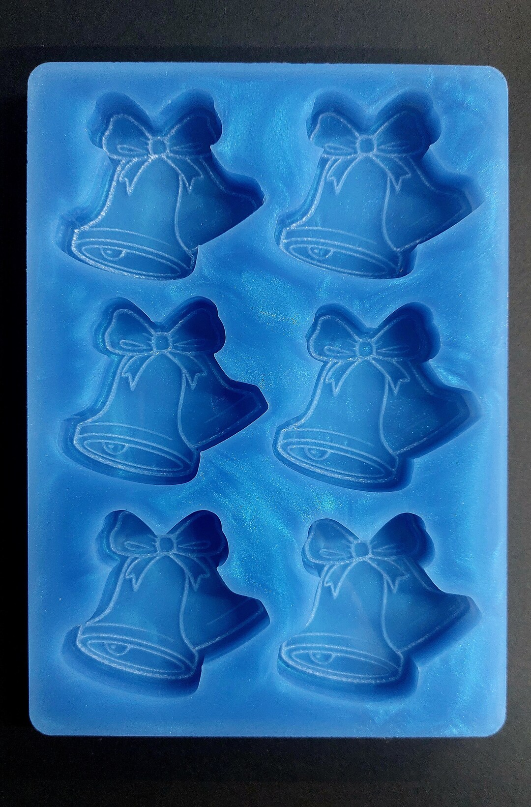 Christmas Bells/wedding Bells 6 Cell Silicone Mould for Wax Melts ...