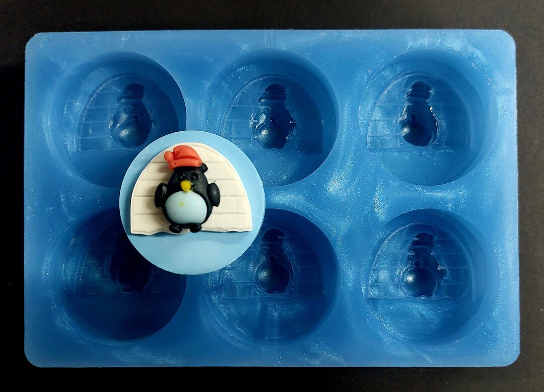 Penguin Tops Silicone Mould for Wax, Resin, Jesmonite, Soap Etc - Etsy