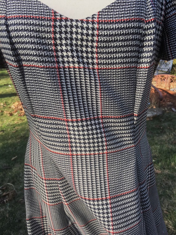 90's Plaid Dress Vintage Plaid Dress Size Medium Mode… - Gem