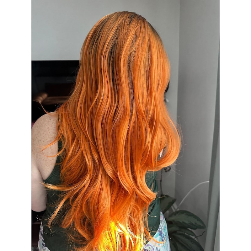 Orange Wig - Etsy