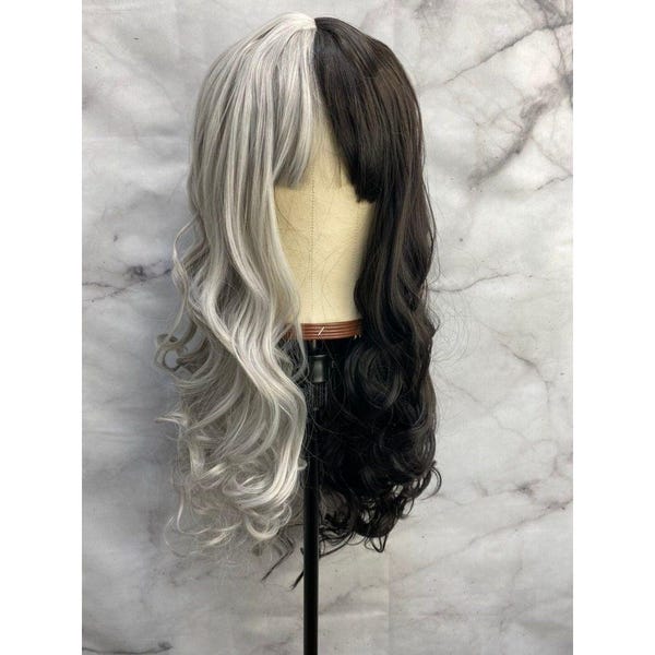 Black Hair Anime Wig - Etsy