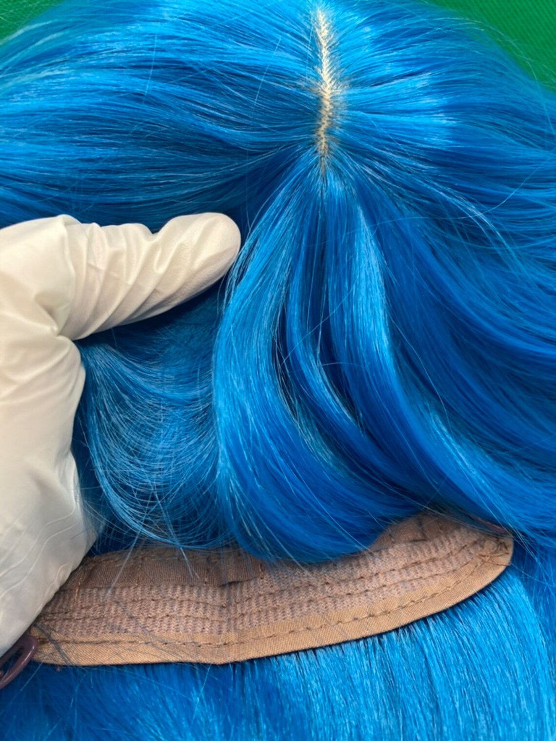 Blue Wig,blue Wig With Bangs,long Blue Green Wig,light Blue Wig,teal ...
