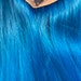 Blue Wig,blue Wig With Bangs,long Blue Green Wig,light Blue Wig,teal ...