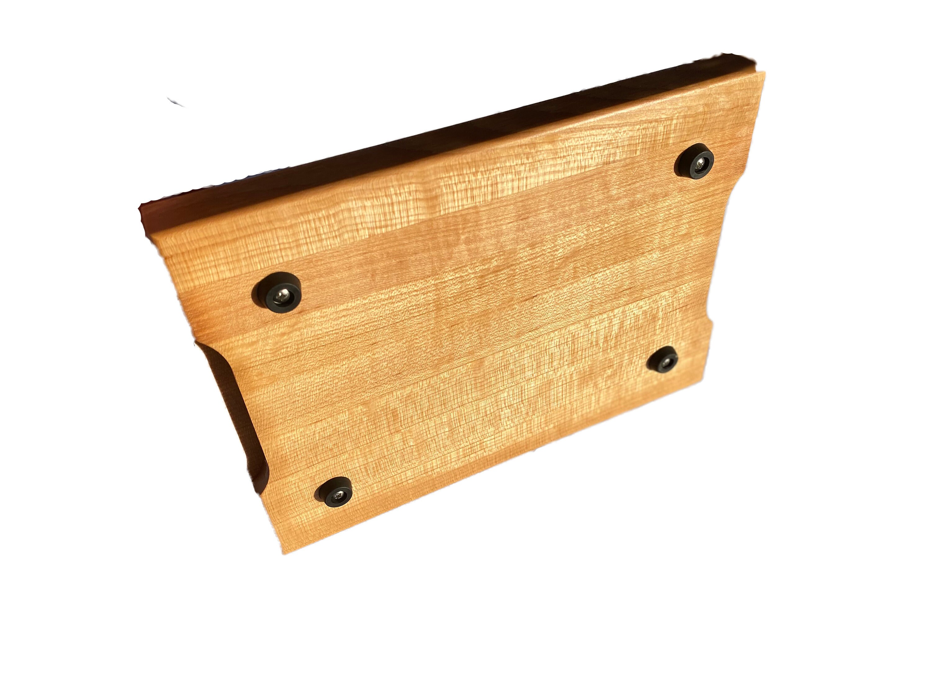 Maple Edge Grain Cutting Board W/ Feet 8x11 1 Thick Green Ridge ...