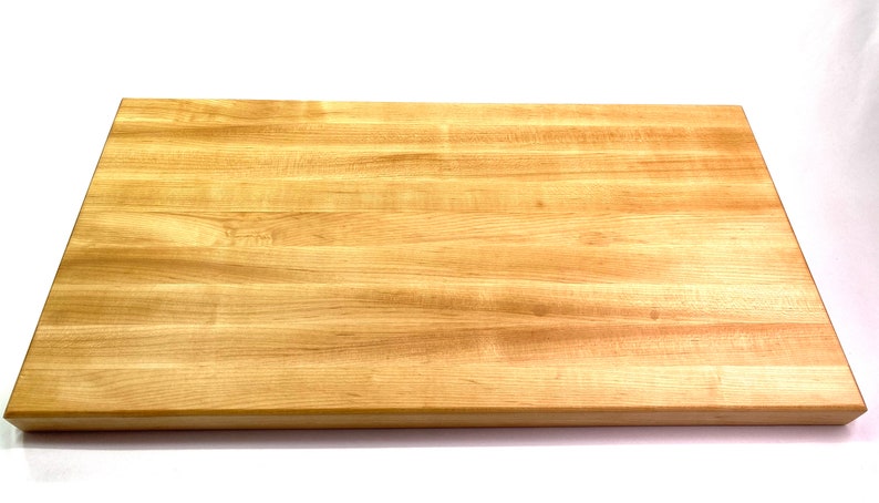 Maple Cutting Board Edge Grain Large Maple Cutting Board Wood Chop ...
