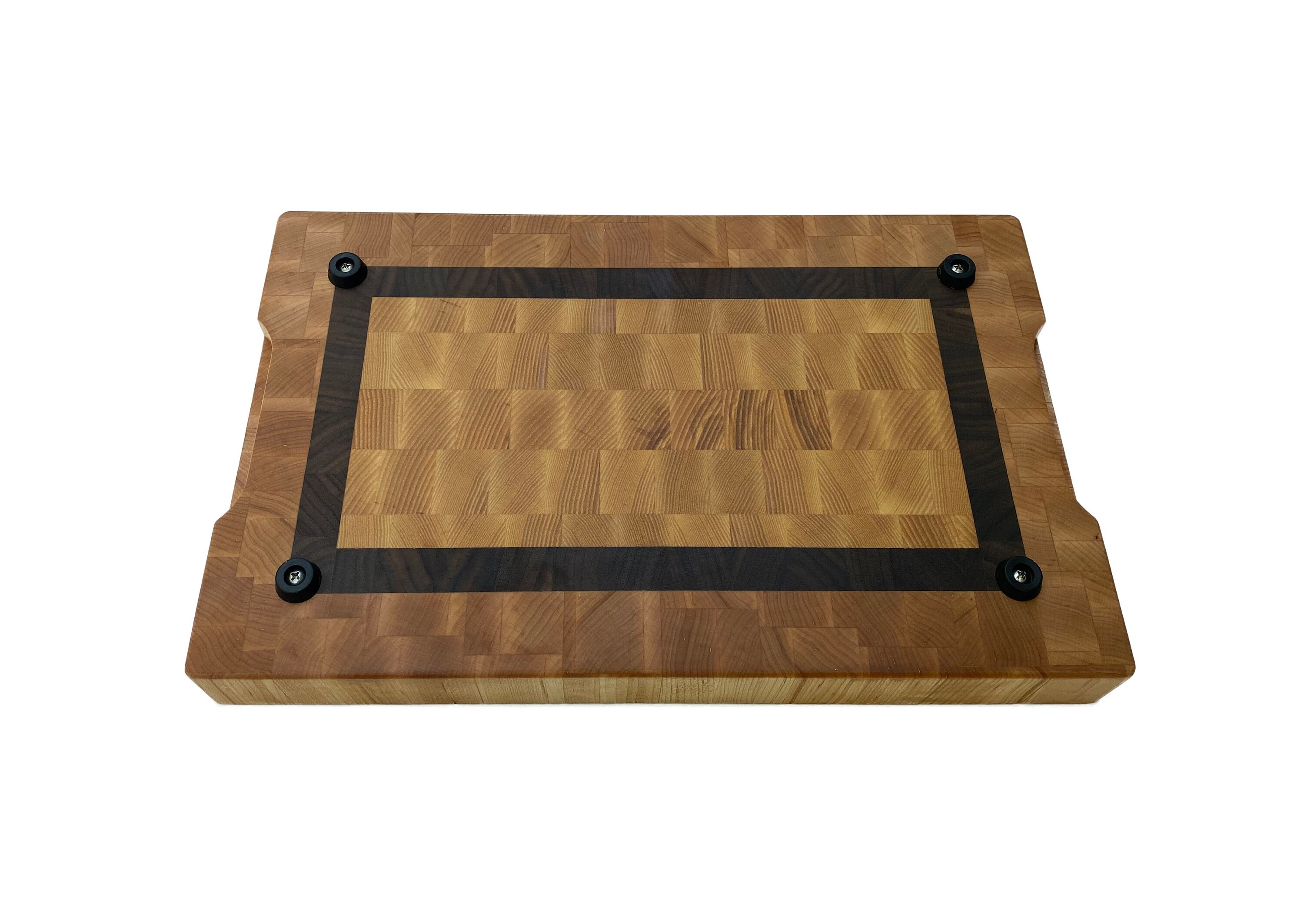 Double Border End Grain Cutting Board 9x14x1.5 - Etsy