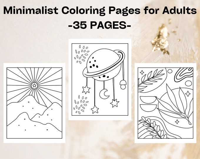30 BOHO Coloring Pages for Adults Coloring Book Pages Printable Letter ...