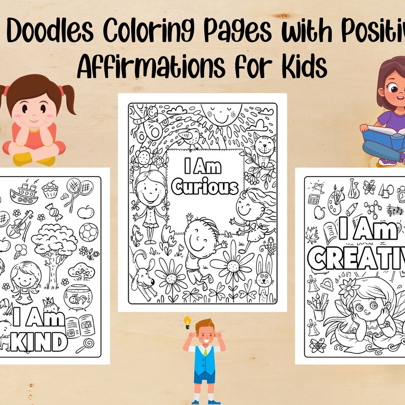 Positive Coloring - Etsy