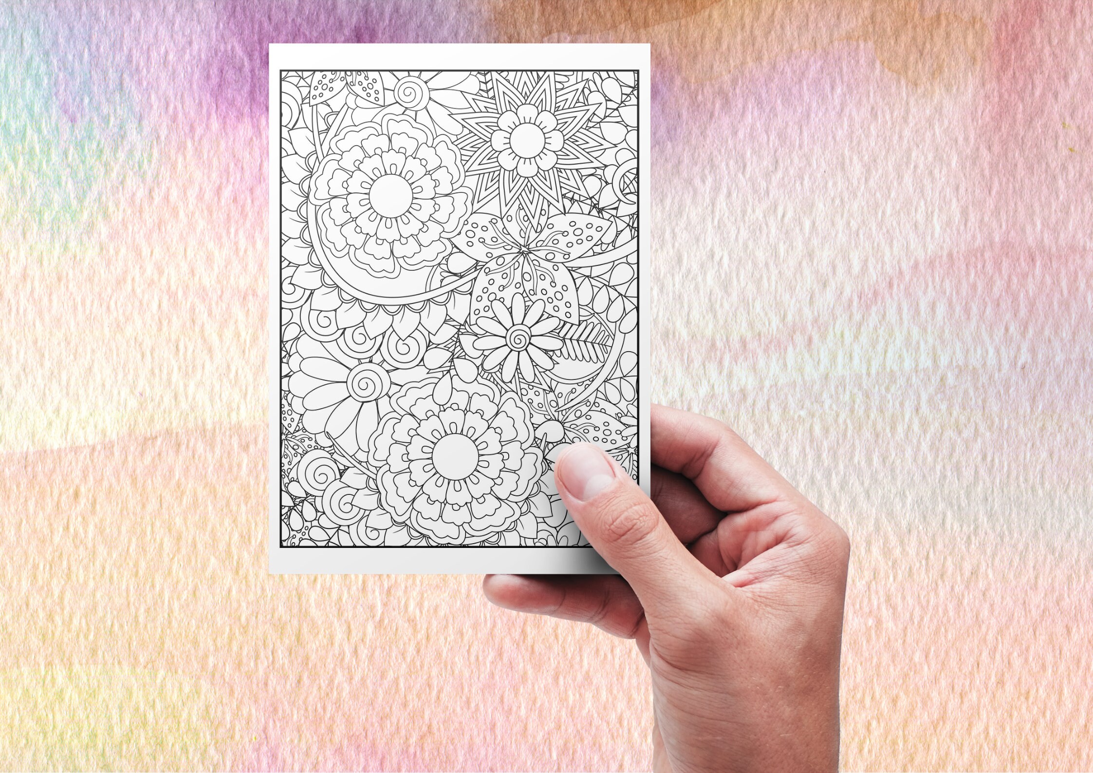 Amazing Patterns Adult Coloring Book, Beautiful Patterns, Mandalas ...