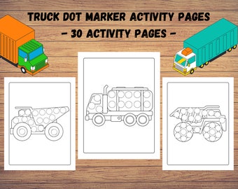 Dot Marker Number Activity Pages - Etsy