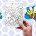 Bee Coloring Pages - 15 Printable Page - Bee Coloring Book for Kids ...