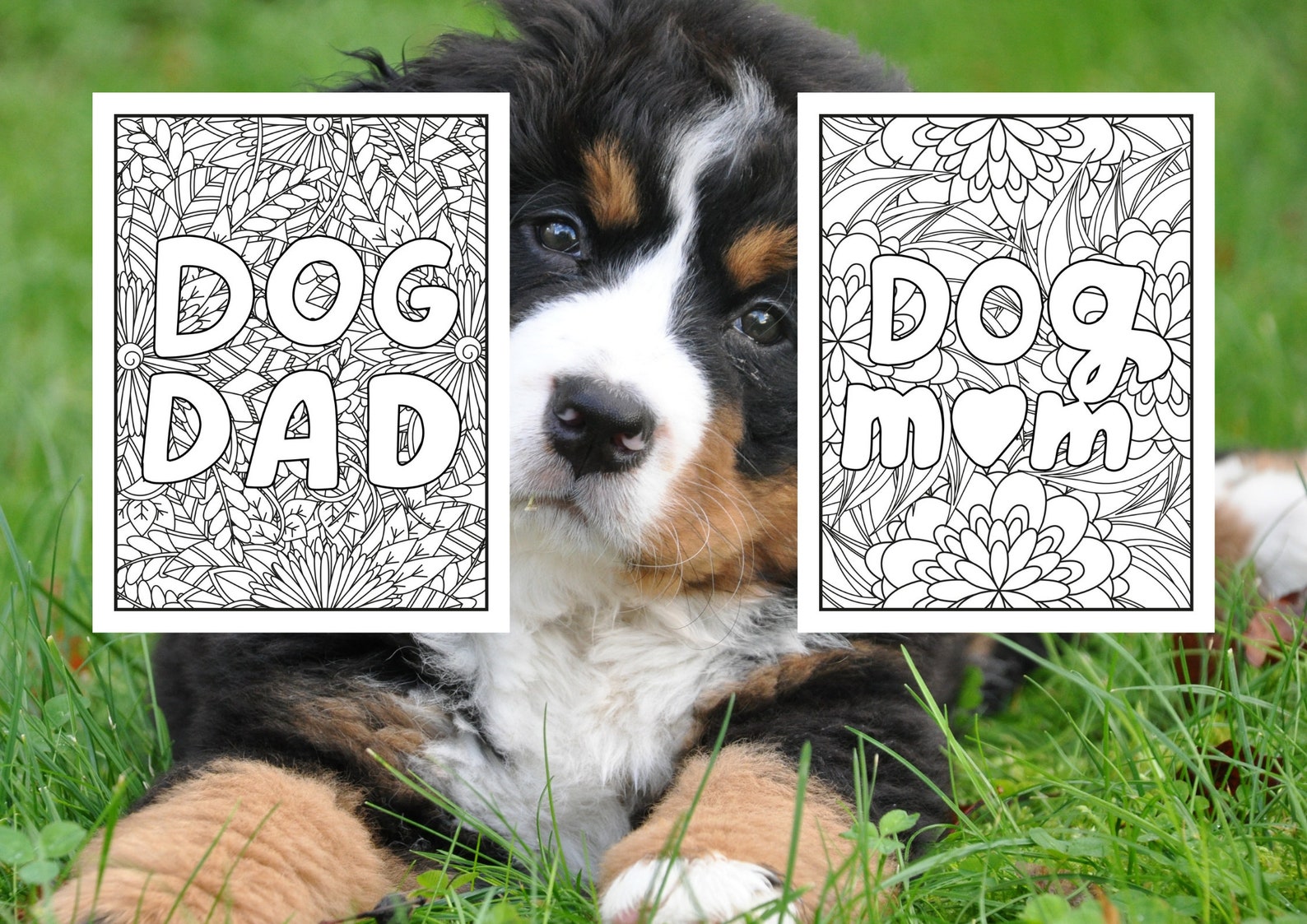 Dog Quotes Coloring Pages for Puppy Lovers 40 Printable Pages Dog Lover ...