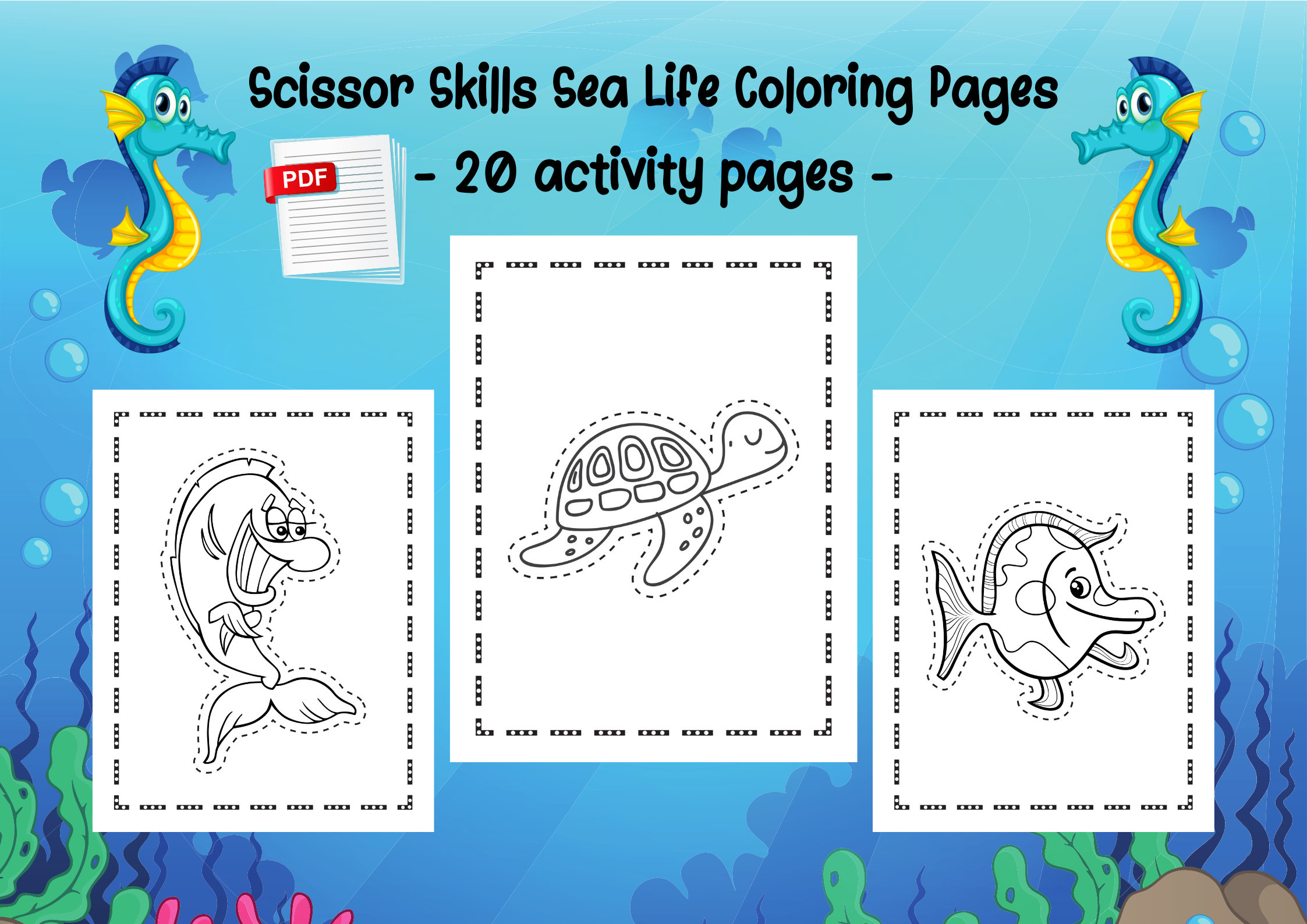 Coloring Pages Life Skills
