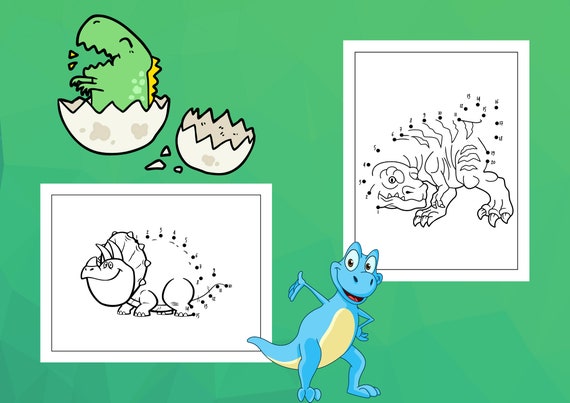 Wonderful Dinosaurs Coloring Book for Kids Boys and Girls 20 Dinosaur ...