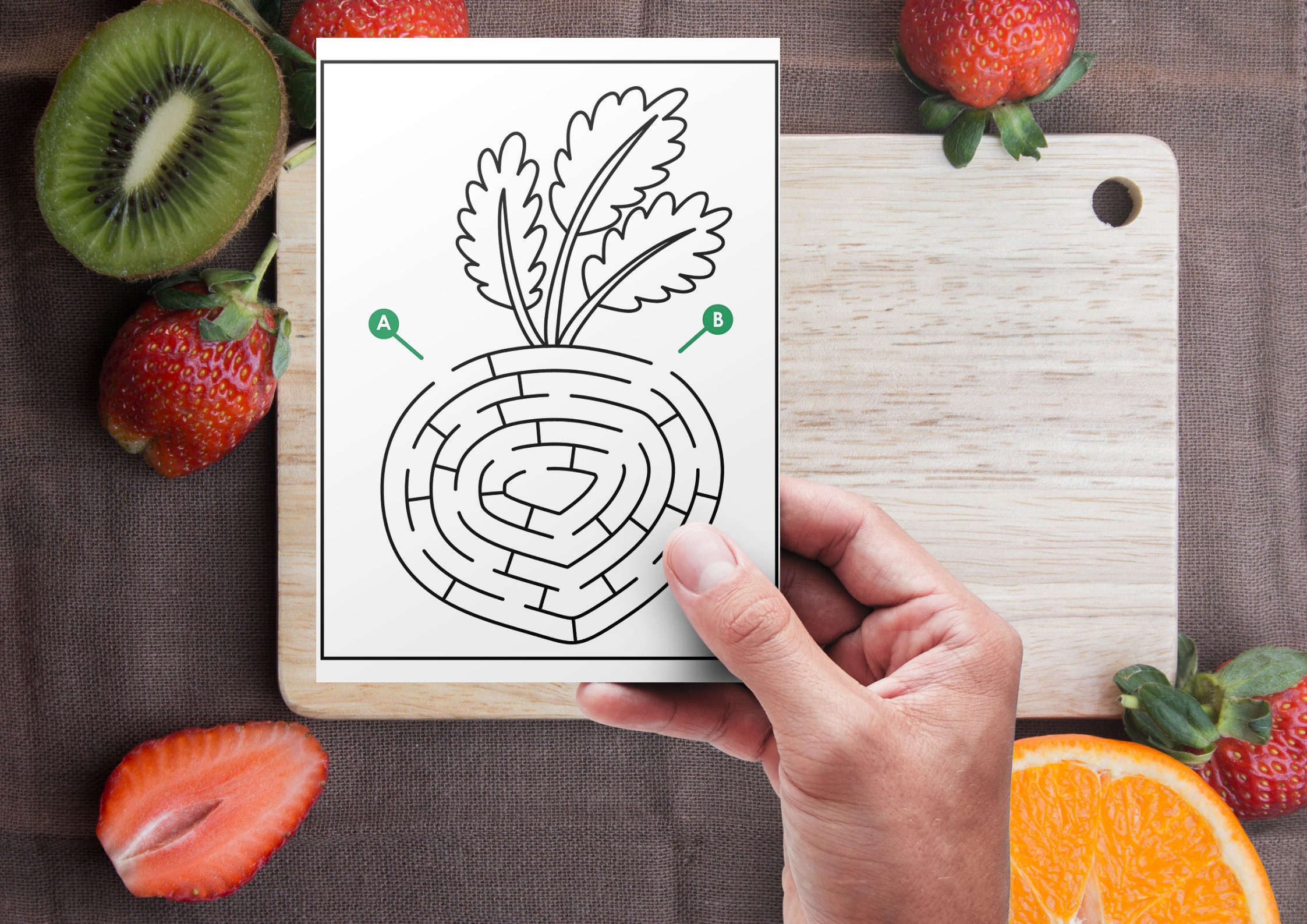 Fruit Maze