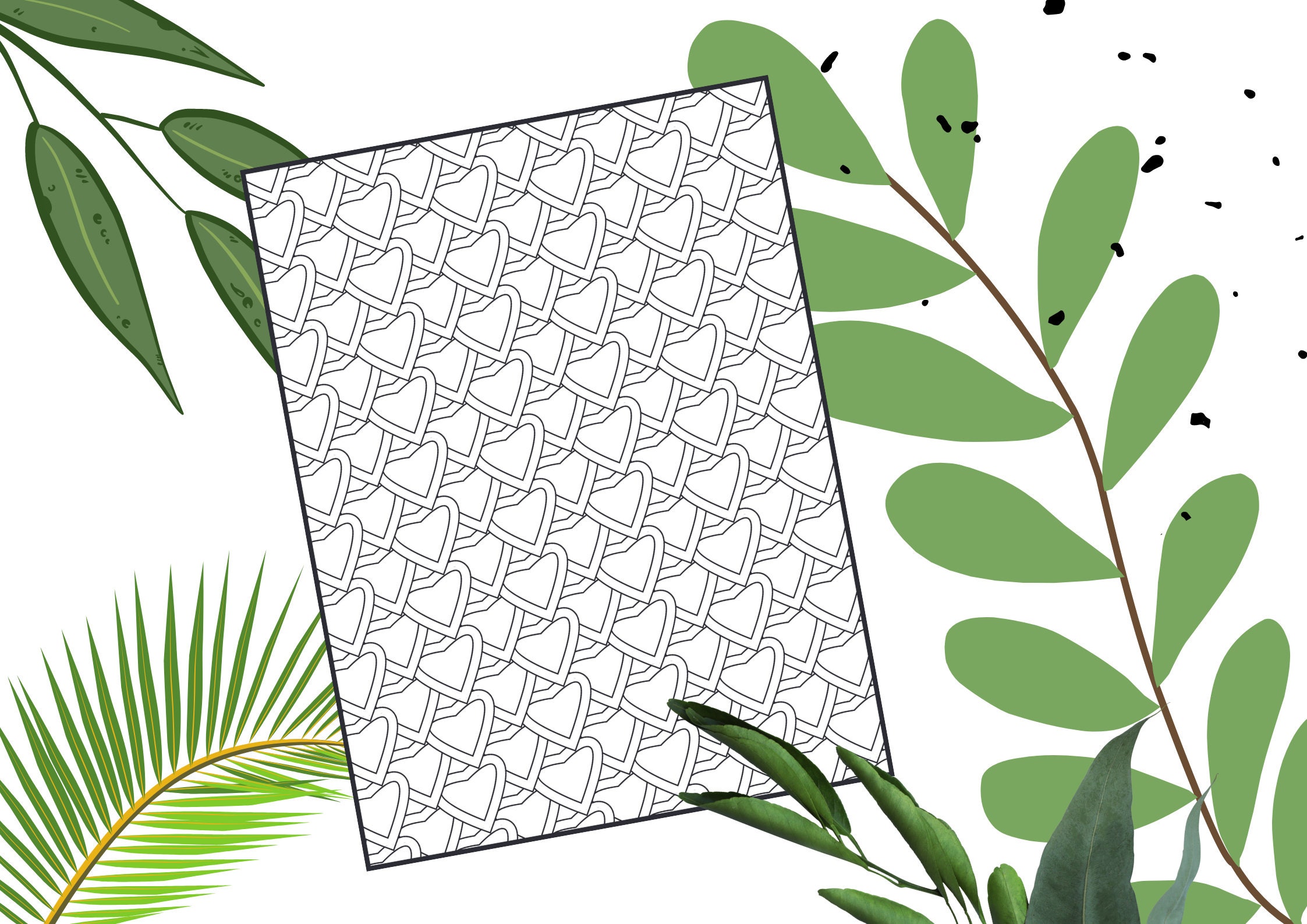 Leaves Coloring Pages, 20 Printable Pages, Leaf Coloring Book for ...