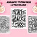Funny Mom Quotes Coloring Pages: 30 Printable Designs (PDF) - Etsy