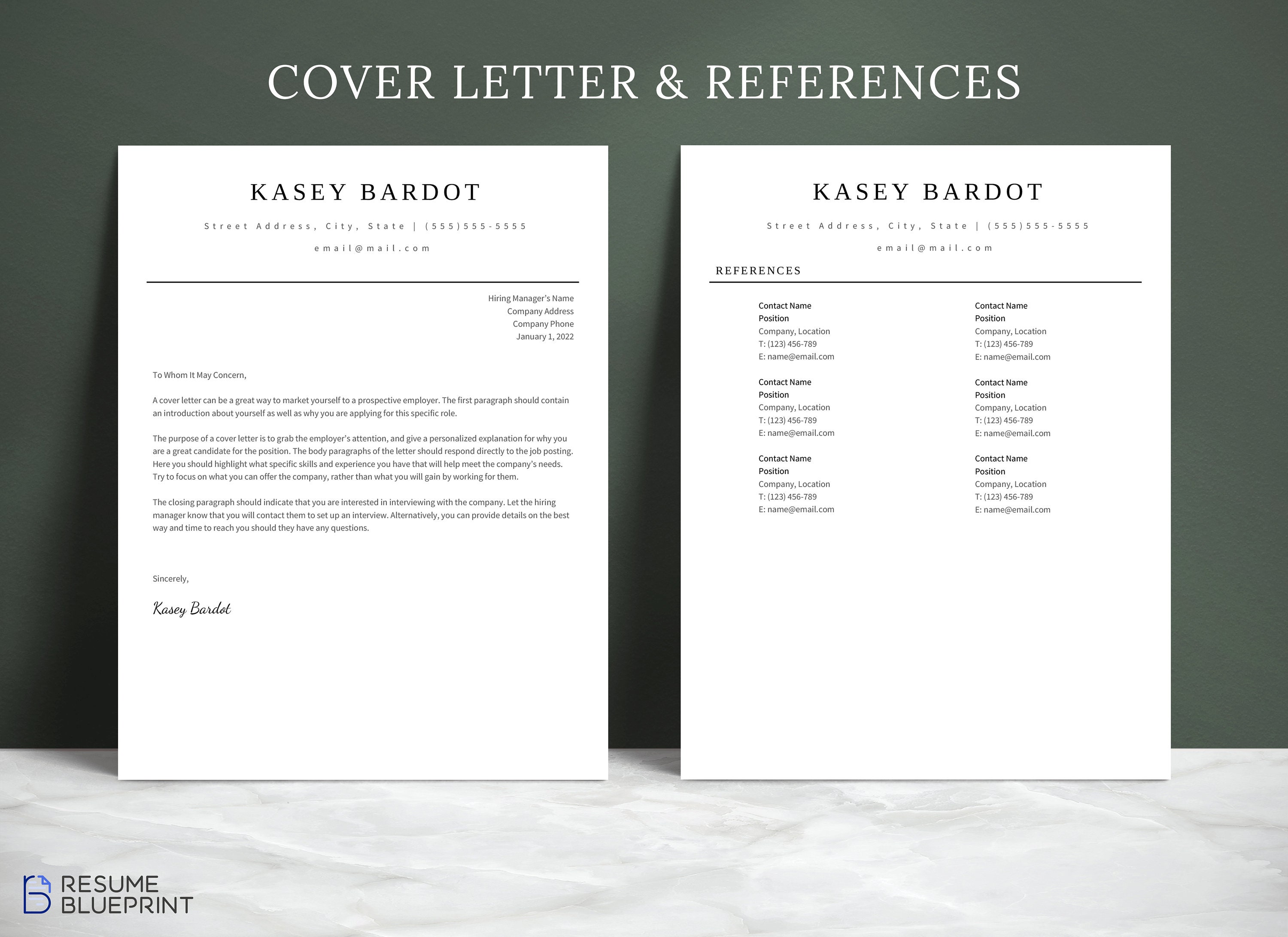 Functional Resume Template Microsoft Word One Page Resume Professional ...
