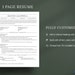 Resume Template Professional CV 2 Page Resume Template for Microsoft ...