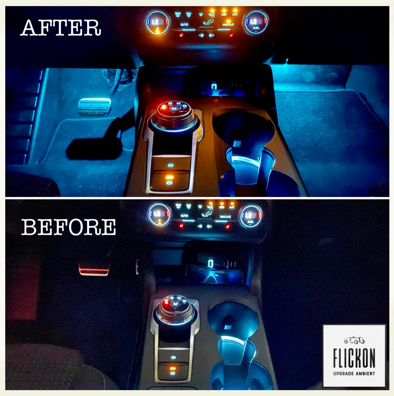 FLICKON Front Footwell Light Custom Kit decicated to Ford Focus MK4 - Etsy