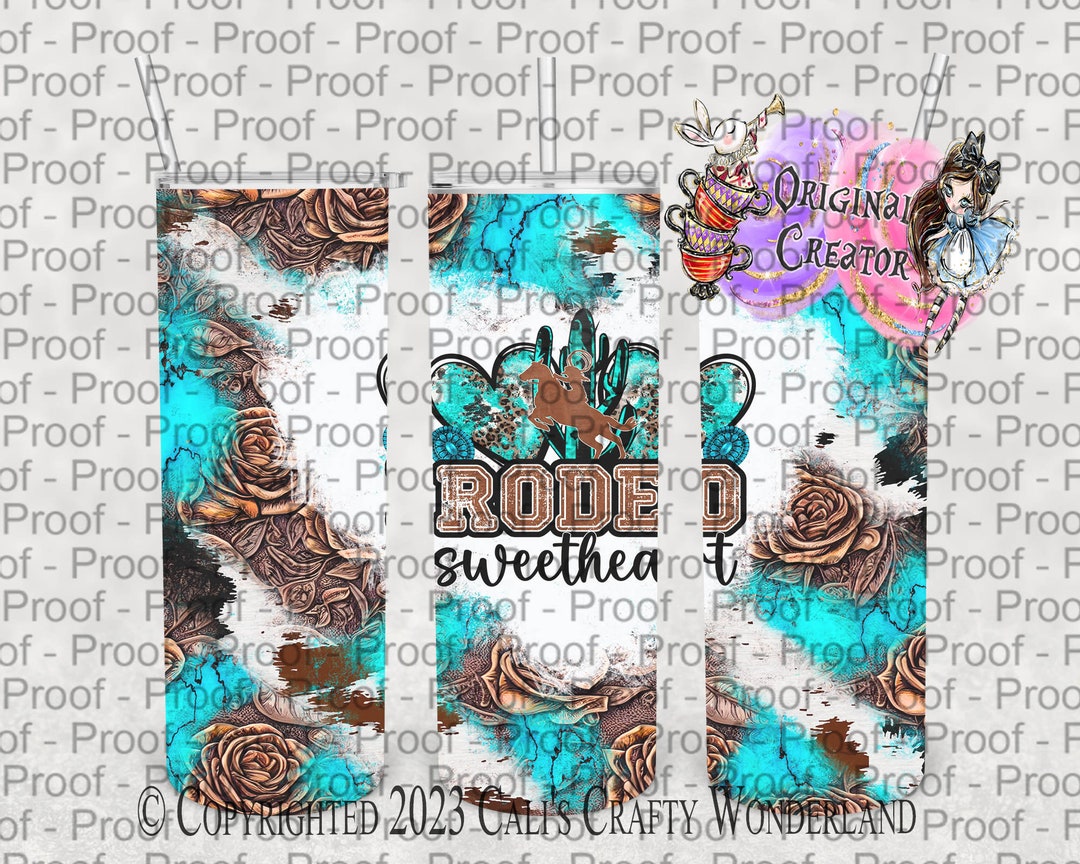 Rodeo Sweetheart,tumbler Wrap,digital Download,rodeo Tumbler, Rodeo ...