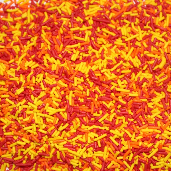 Orange Sprinkles - Etsy
