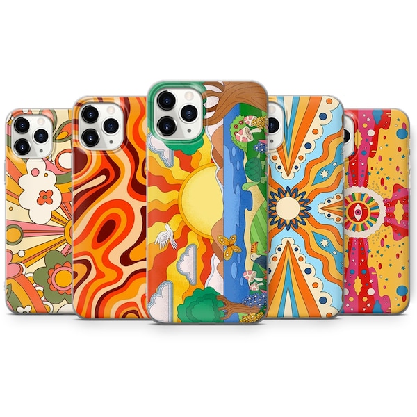 Hippie iphone case - Etsy Nederland