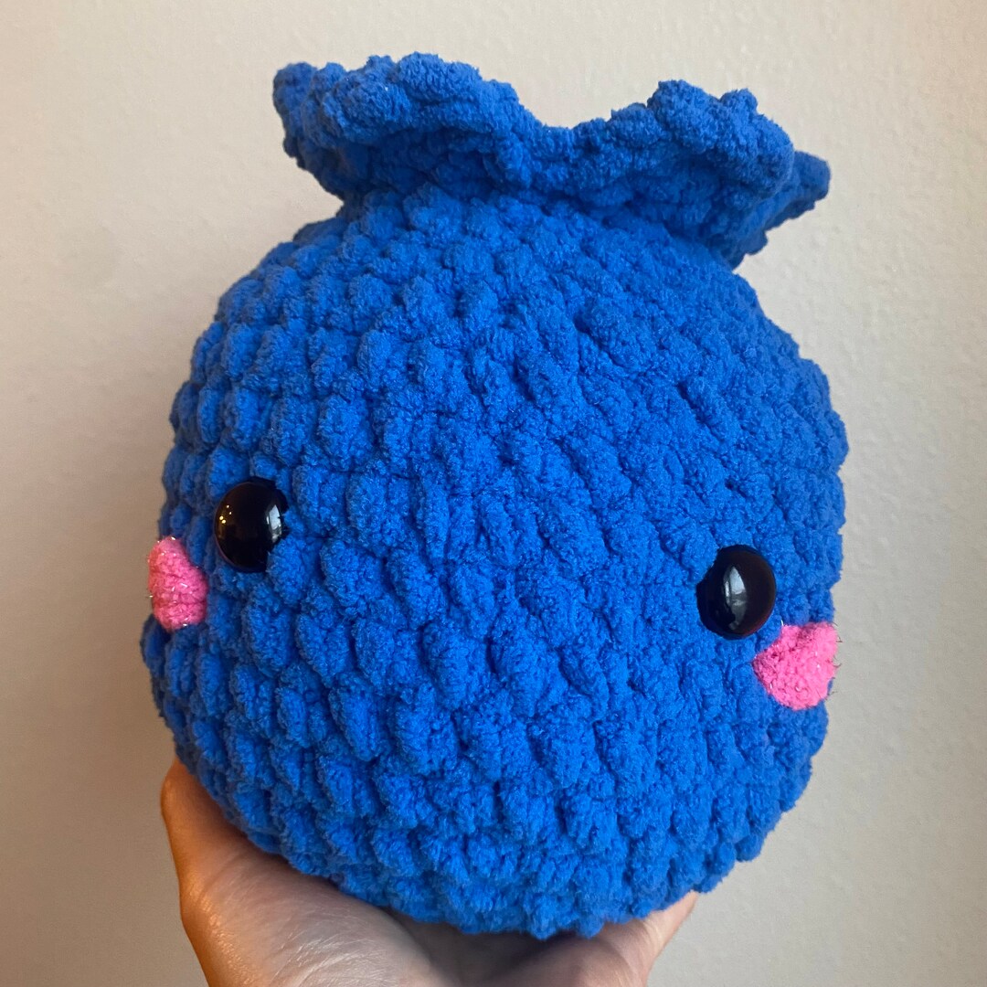 BLOOB Handmade Crochet Plush Doll Stuffed Animal Decor Food Fruit - Etsy