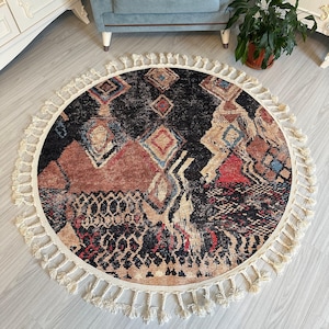 Round Rugs 6', Round Rugs for Dining Room, Round Rugs Kitchen, Round ...