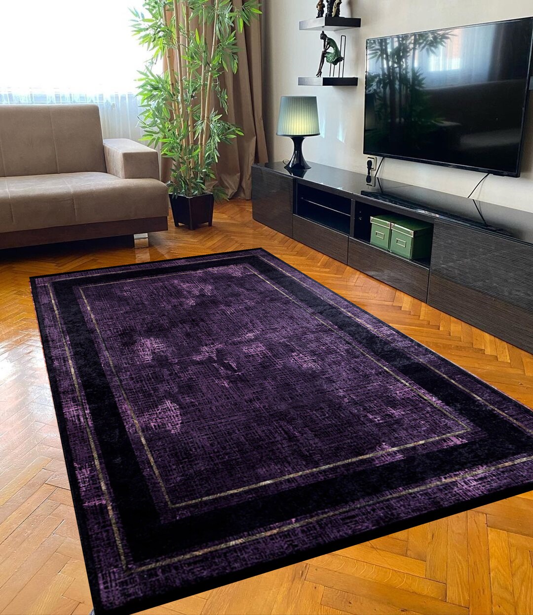 Purple Rug, Purple Rug for Sale, Purple Rug 8x10, Purple Rug Vintage ...