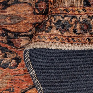 Earth Tones Rug, Persian Pattern, Bohemian Rug, Vintage Look ...