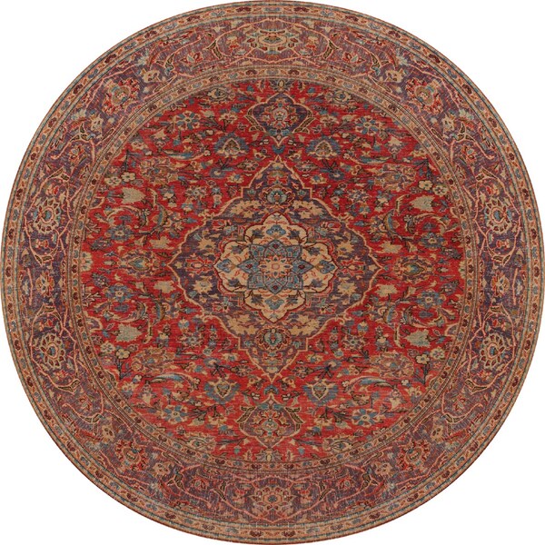 Large Round Rug - Etsy