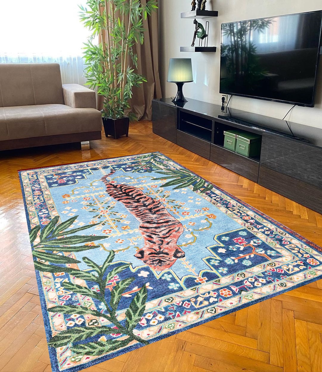 Tiger Rug Tibetan, Tiger Rug Vintage, Tiger Rug Runner, Tiger Rug ...