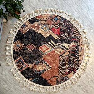 Round Rugs 6', Round Rugs for Dining Room, Round Rugs Kitchen, Round ...
