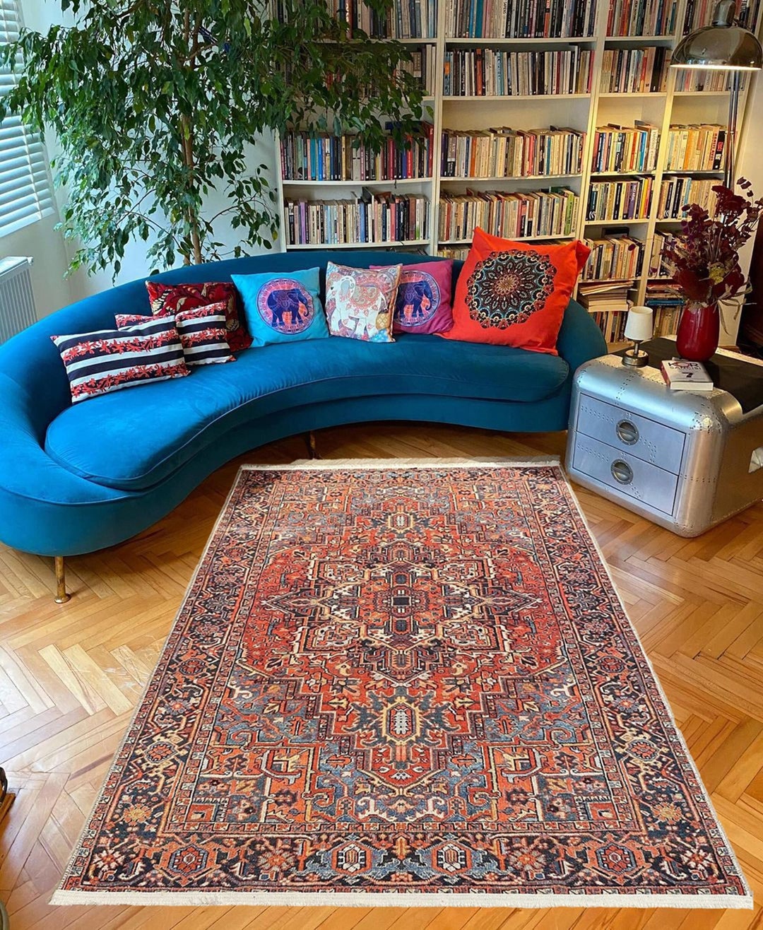 Persian Rug, Persian Area Rug, 8x10 Persian Rug, Round Persian Rug ...