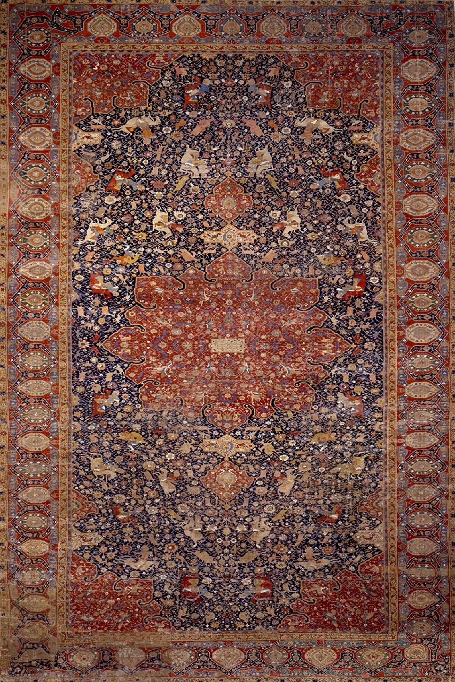 Earth Tones Rug Persian Pattern Bohemian Rug Vintage Look - Etsy