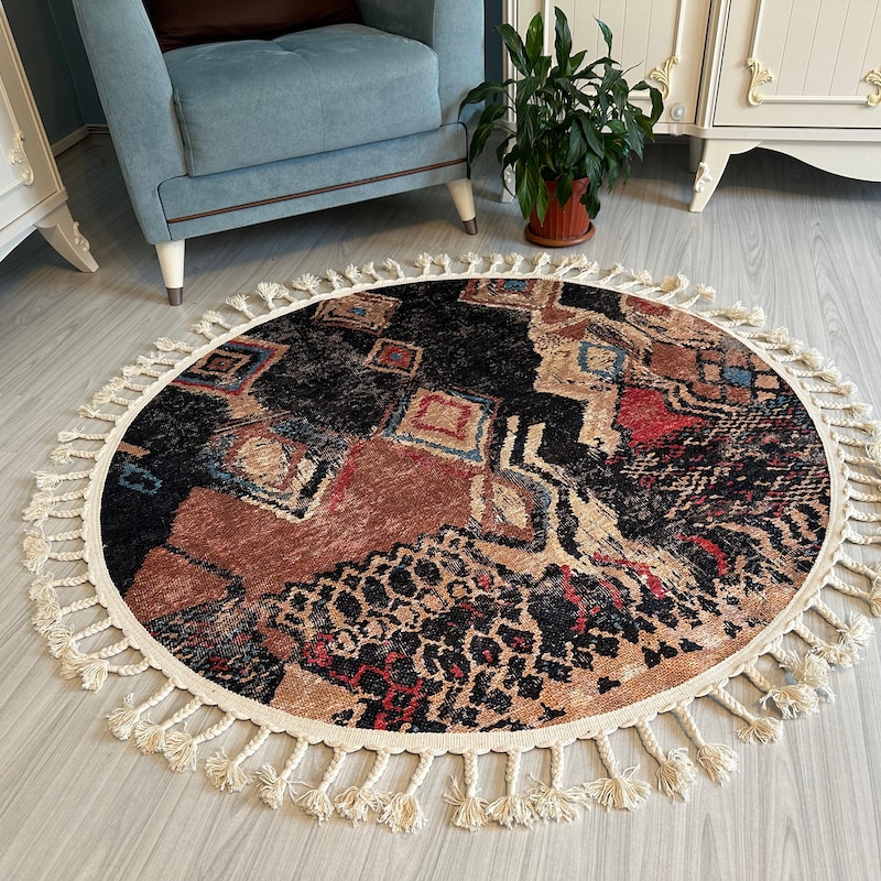 Custom Round Rug - Etsy