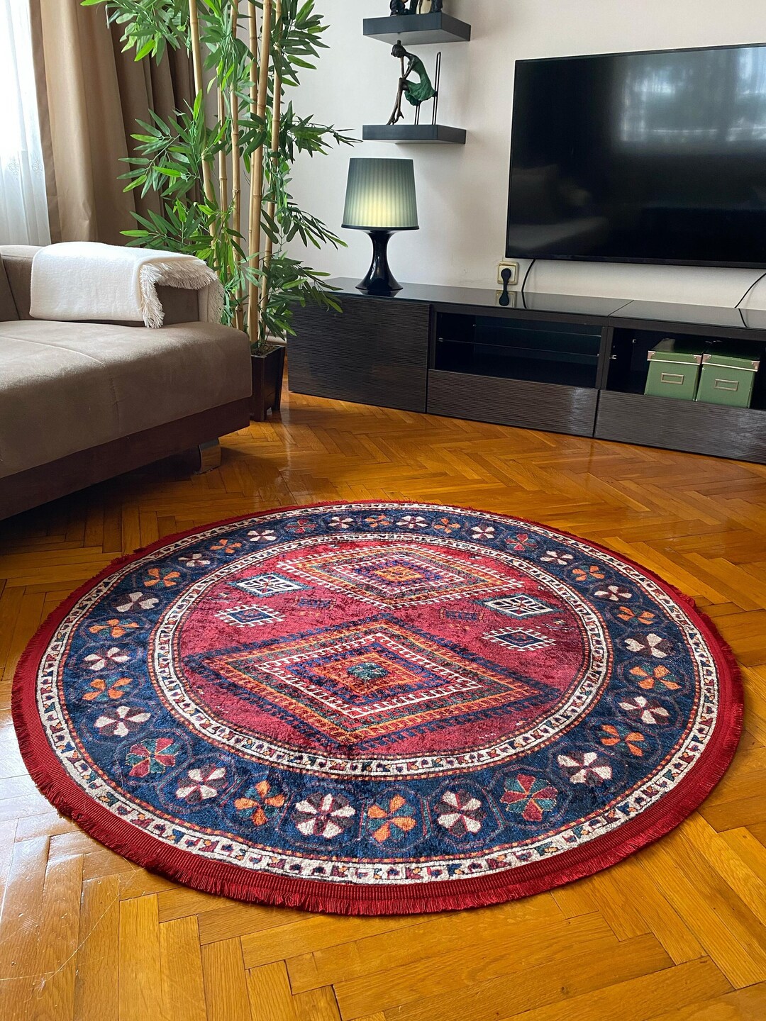 Moroccan Round Rug, Moroccan Circle Rug, Round Rug Custom, Round Rug ...