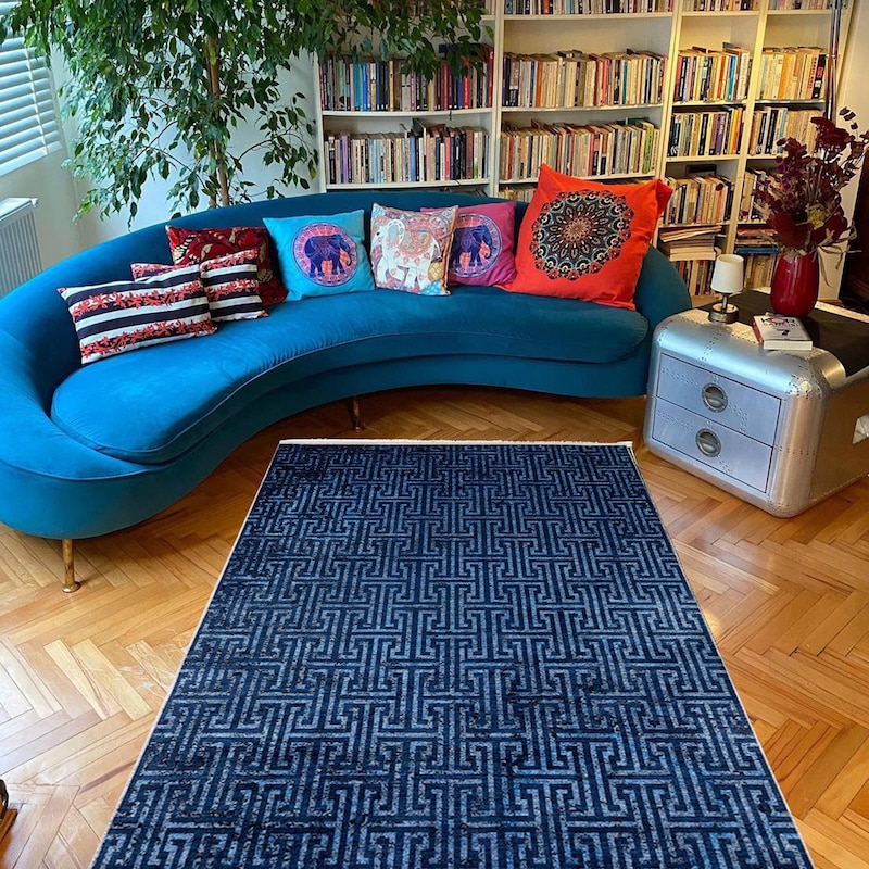 Greek Key Runner - Etsy