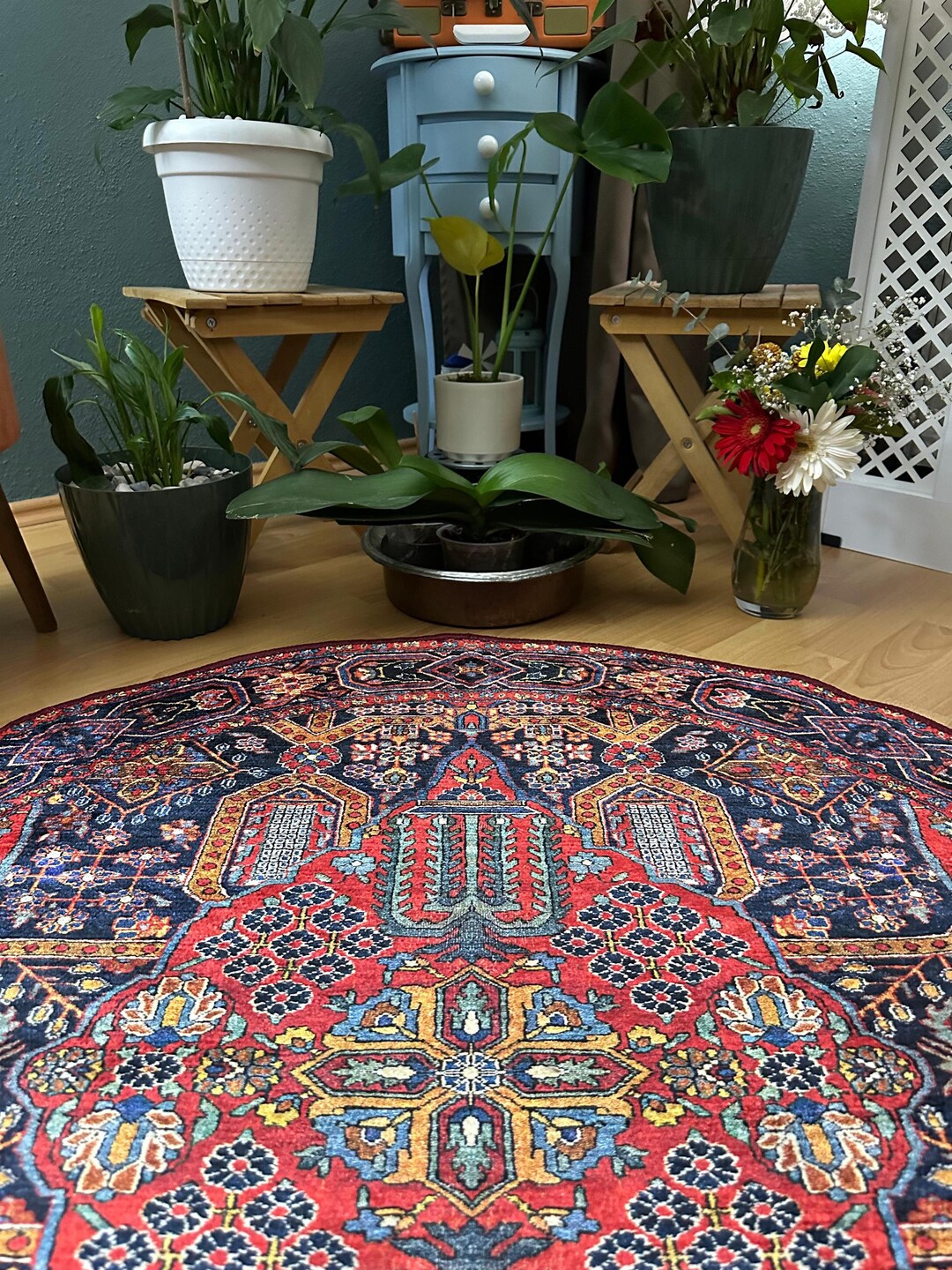 Round Rug Red, Round Rug 9x9, Round Rug 8ft, Round Rug 7x7, Round Rug ...