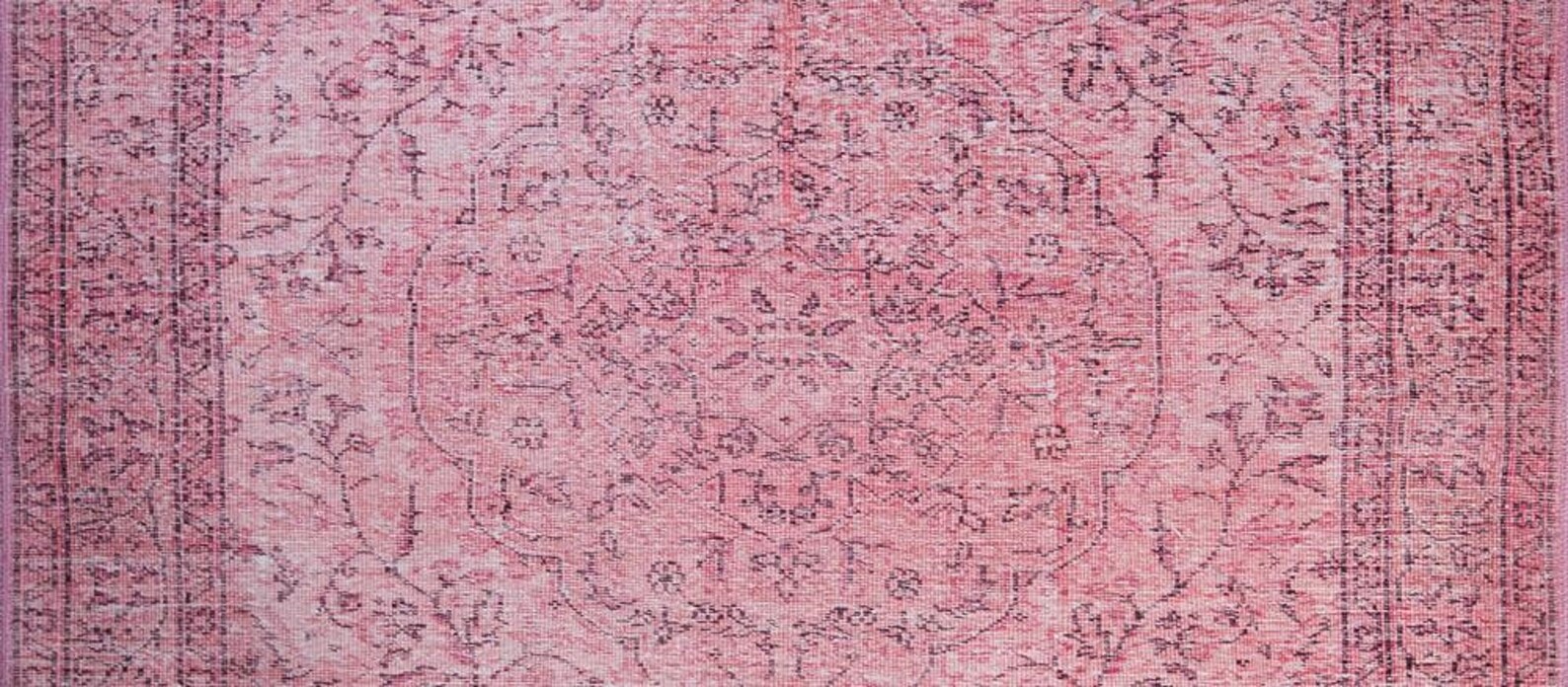 Rug for Bedroom Aesthetic Pink Kitchen Rug Overdyed Pink - Etsy