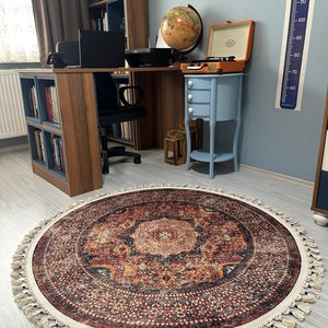 Round Dining Room Rugs, Big Round Rugs, 9 Foot Round Rug, 7ft Round Rug ...